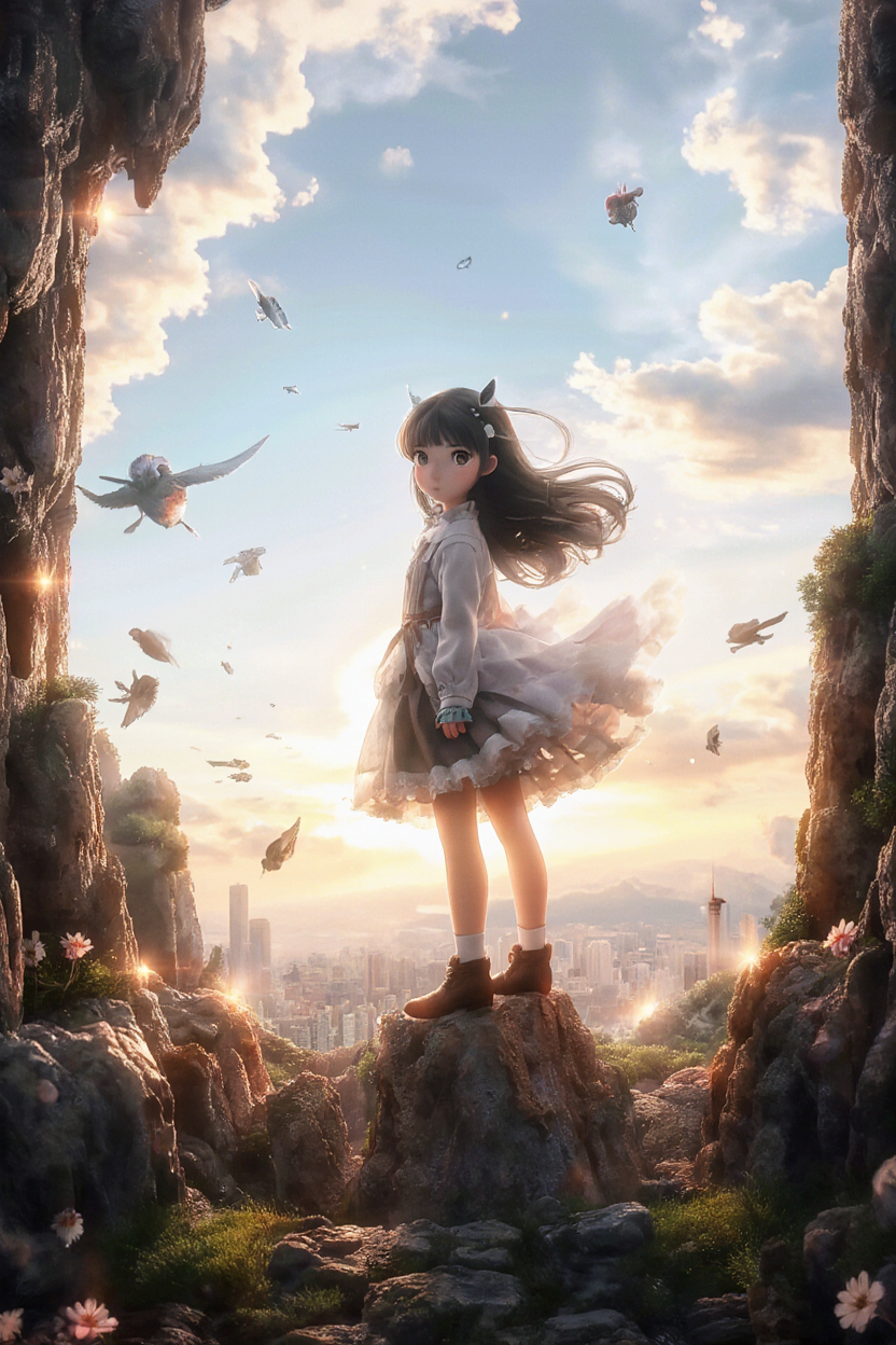 Indie Anime Maker - Wan 2.2 + Qwen Image Pixelflow Template | Segmind
