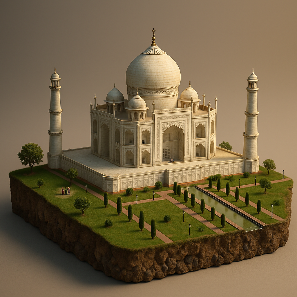 AI 3D Miniature Structure Maker - AI Generator